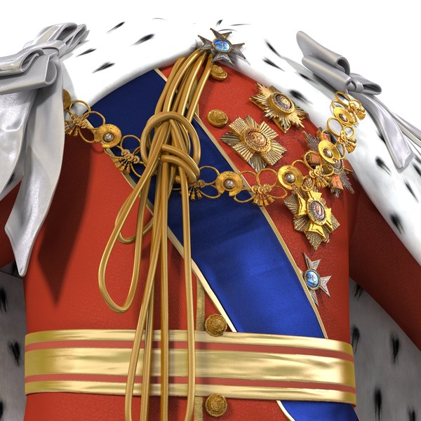 3d royal king costume