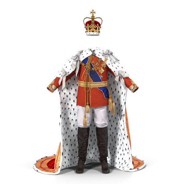 3d royal king costume