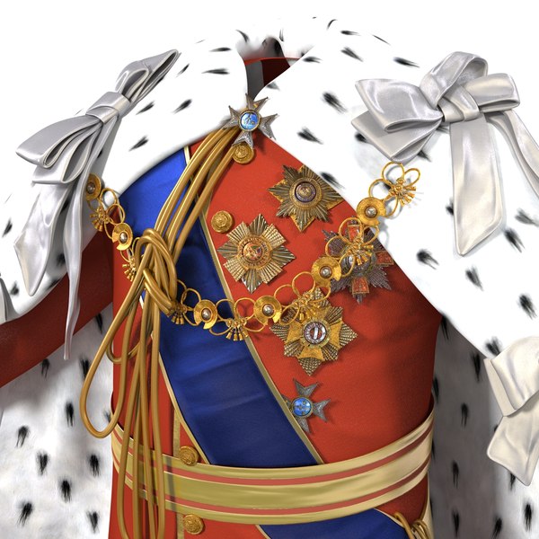 3d royal king costume