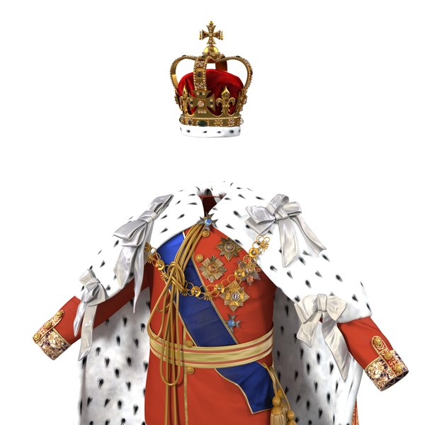 3d royal king costume