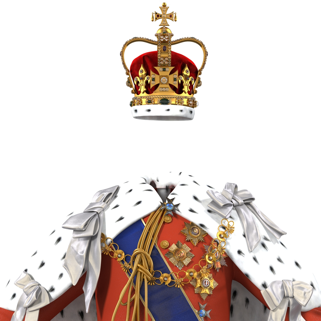 3d royal king costume