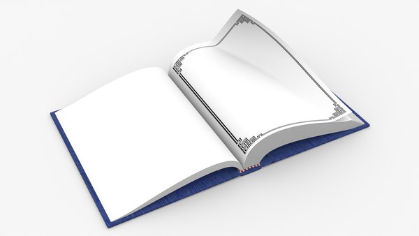 modelo 3d Libro manipulado y animado - TurboSquid 2126597