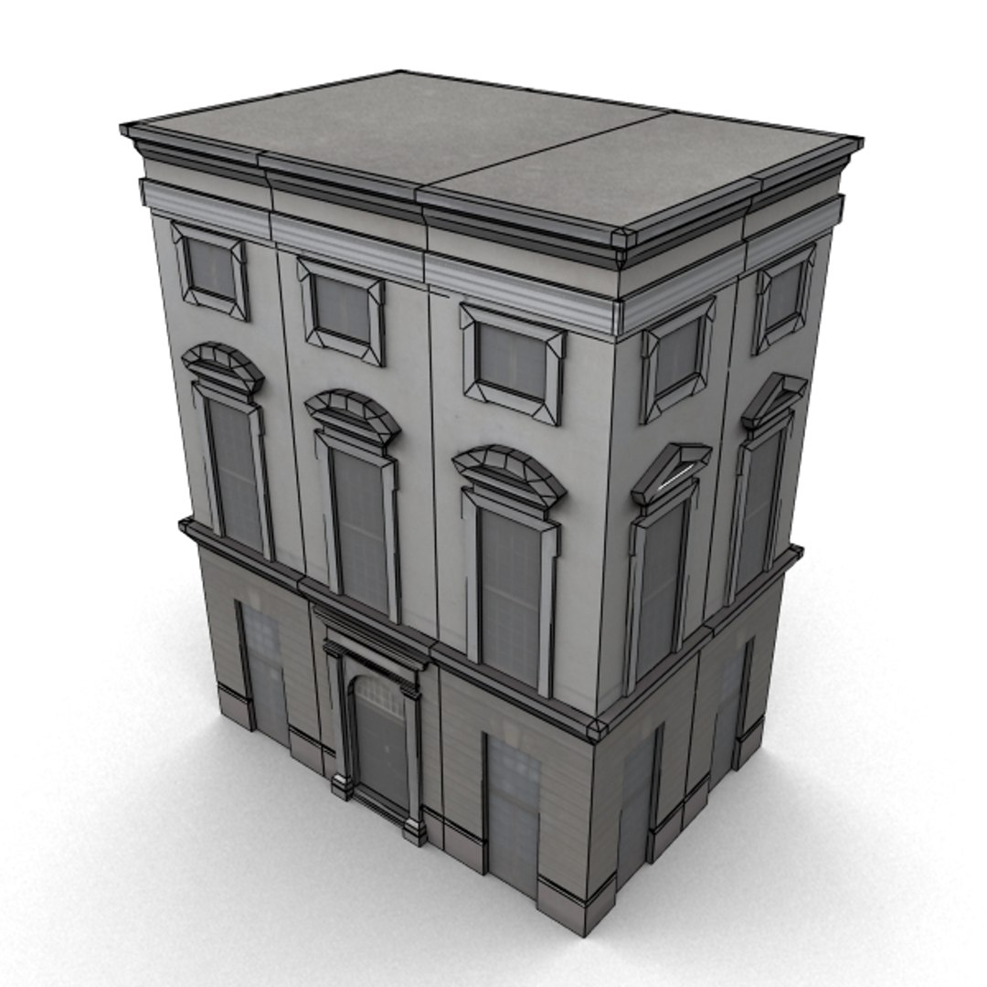 building games 3d dxf