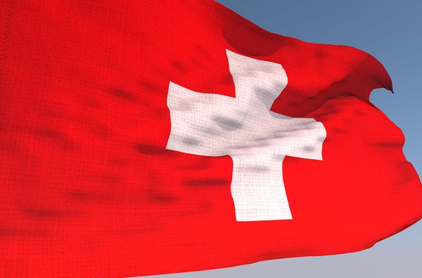 modelo 3d Bandera animada de Suiza - Bandera de Suiza - TurboSquid 1544634