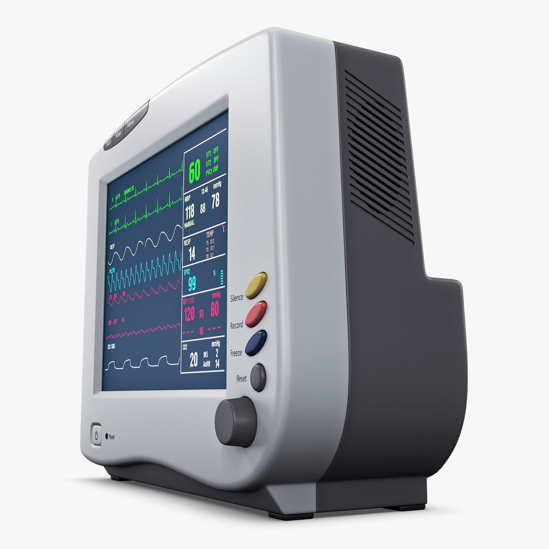 Medical Monitor V 1 3D Model - TurboSquid 1807185