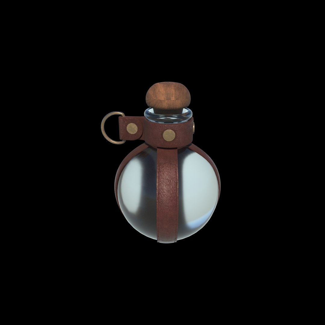3D Small Bottle 3D Model Model - TurboSquid 2360313