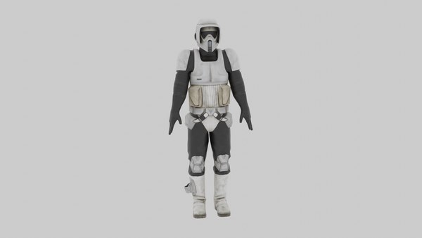 3D model Star Wars Scout Trooper Rigged - TurboSquid 2049337