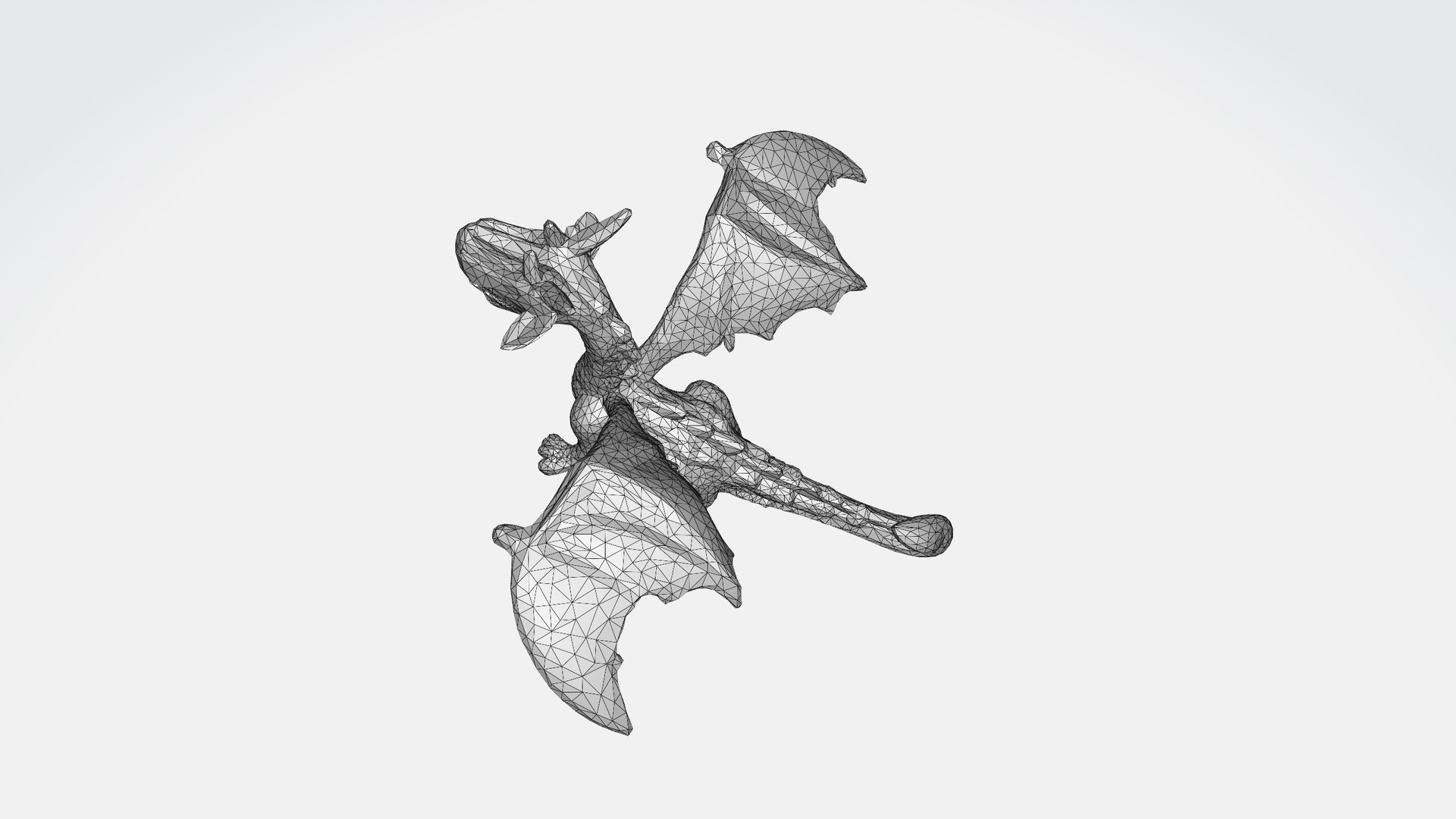 3D Dragon Low Poly Cartoon Model Model - TurboSquid 2358944