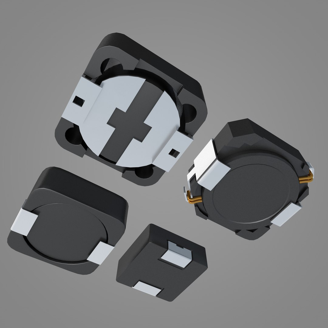 Inductor R Chip Model - TurboSquid 1699113