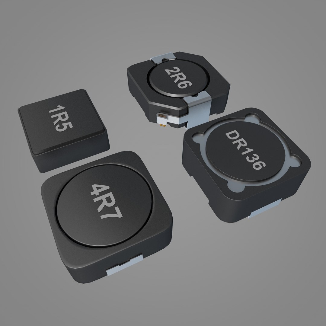 Inductor R Chip Model - TurboSquid 1699113