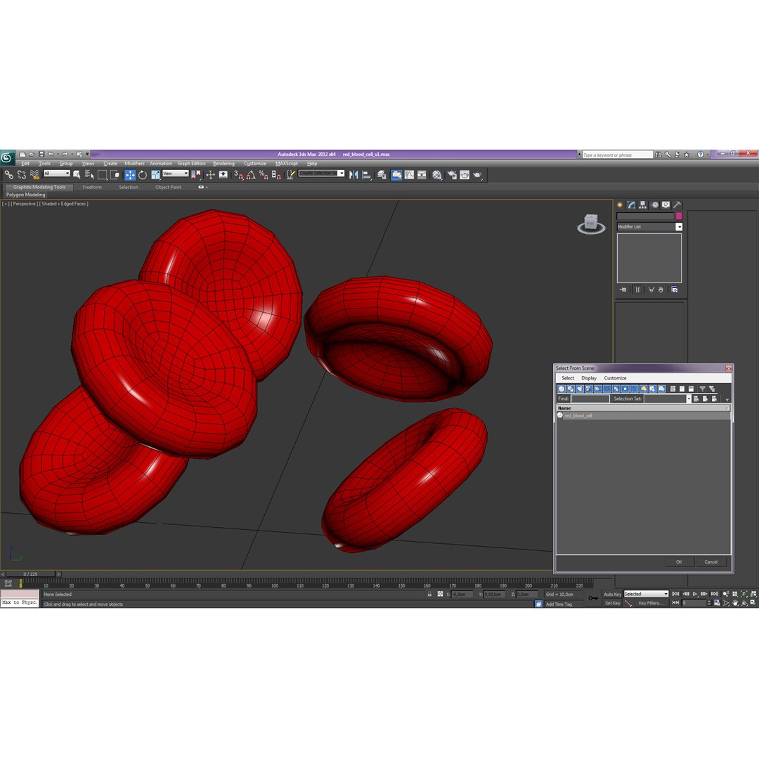 3d Model Red Blood Cell