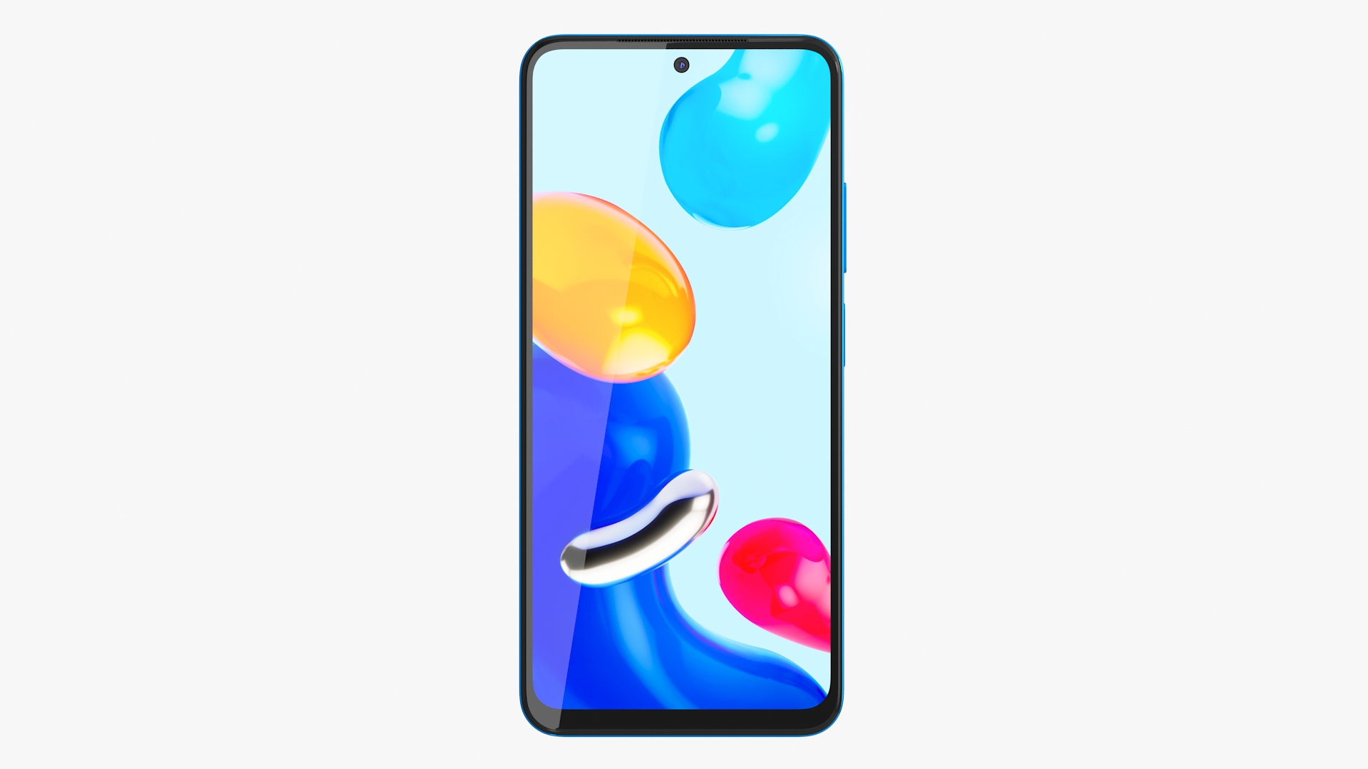 3D Xiaomi Redmi Note 11 Blue - TurboSquid 1862083