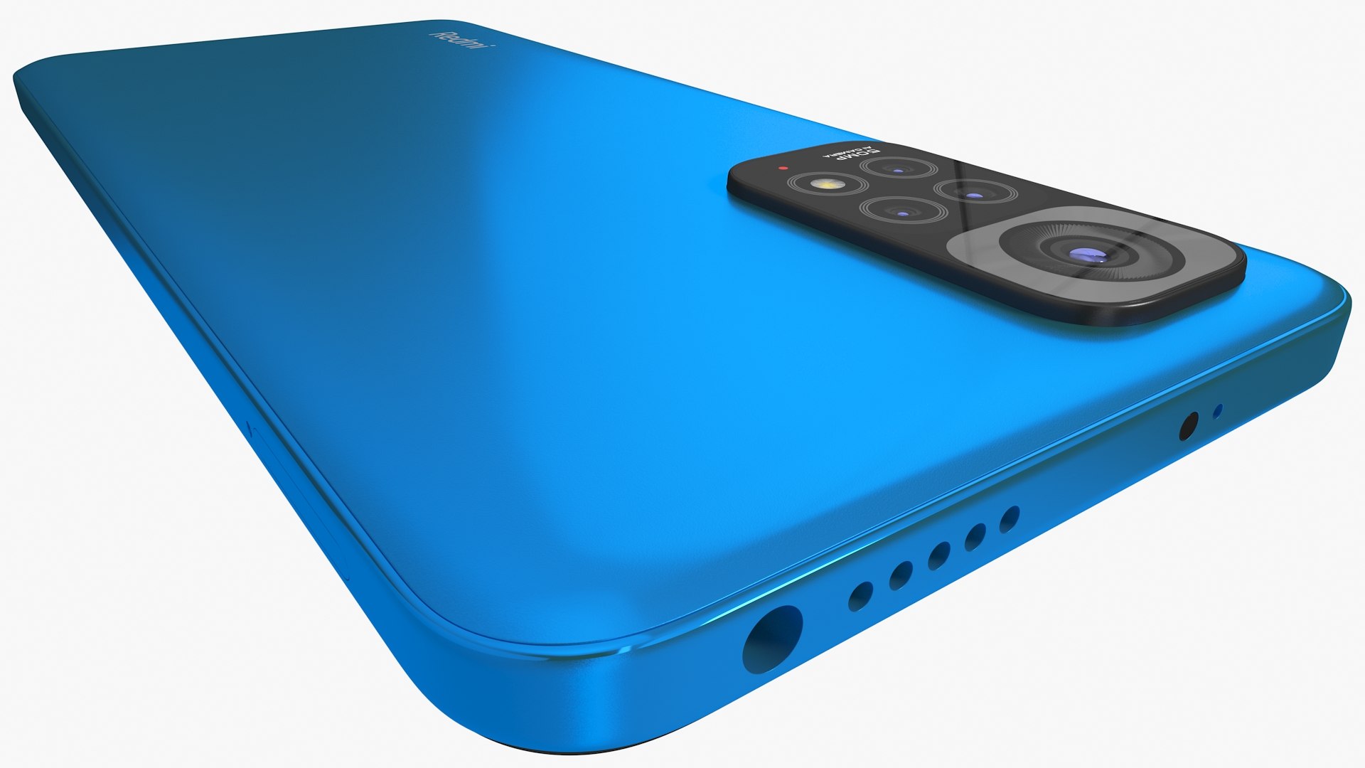 3D Xiaomi Redmi Note 11 Blue - TurboSquid 1862083