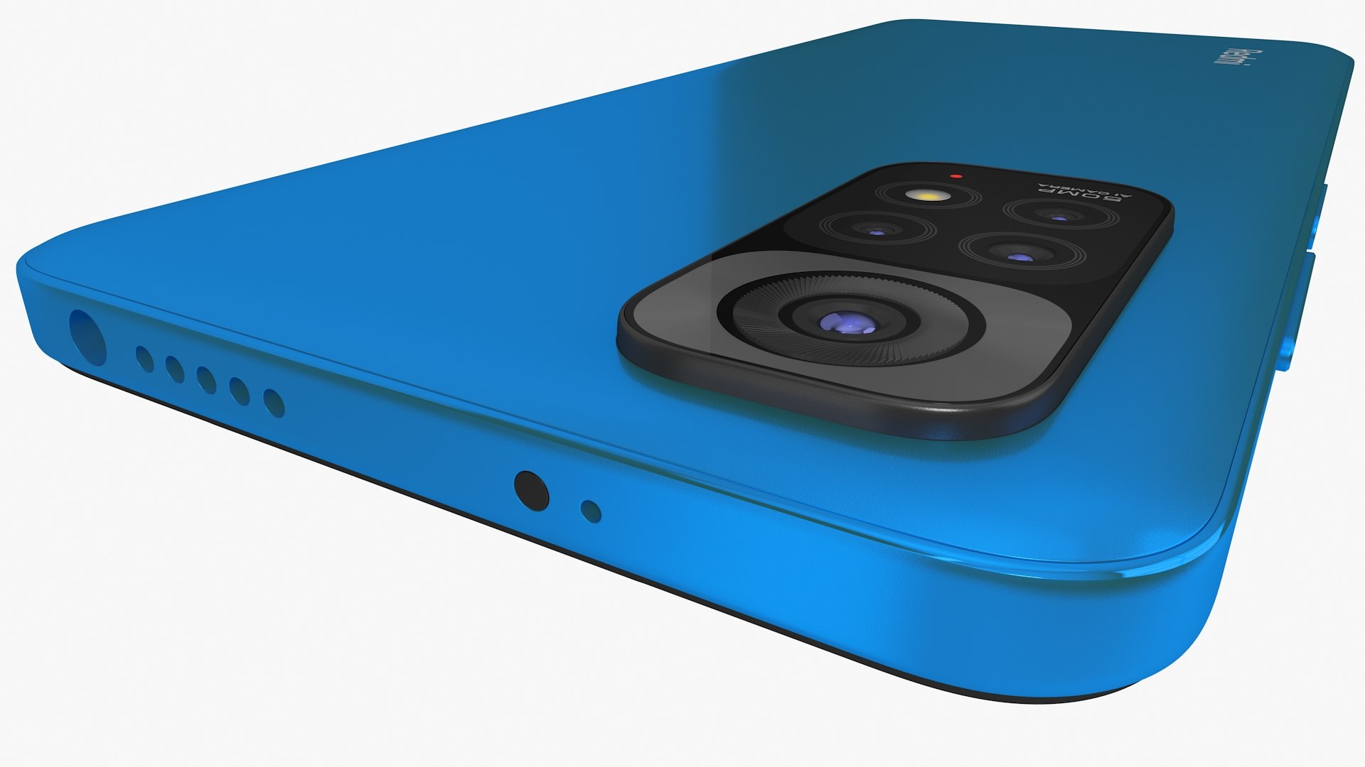 3D Xiaomi Redmi Note 11 Blue - TurboSquid 1862083