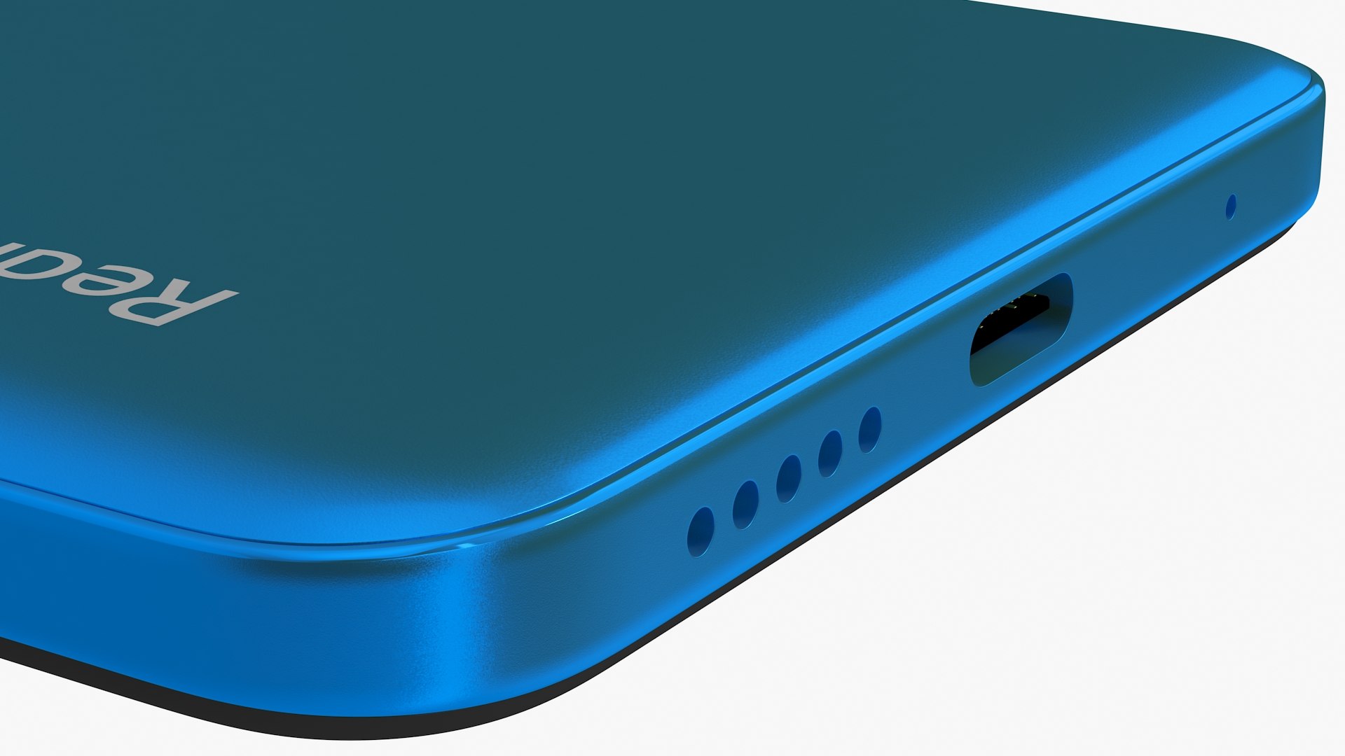 3D Xiaomi Redmi Note 11 Blue - TurboSquid 1862083