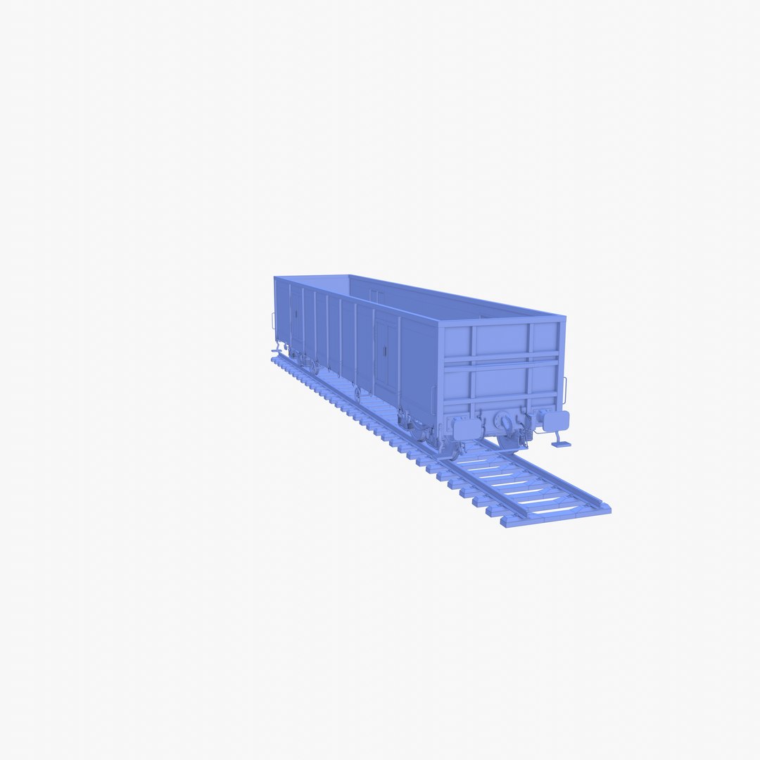 3D CFR Open Box Rail Car V1 - TurboSquid 2261879