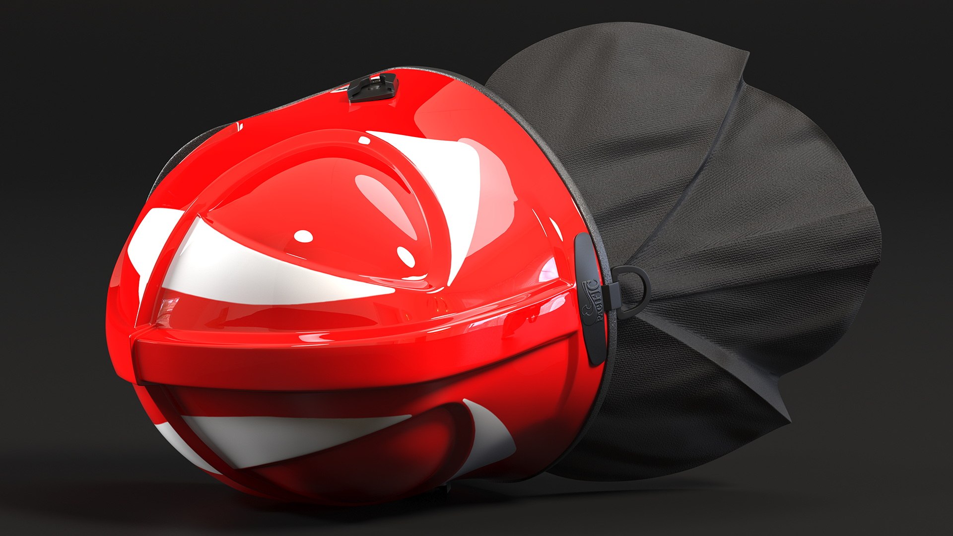 3D Red Fire Helmet F10 MKV model - TurboSquid 2027789