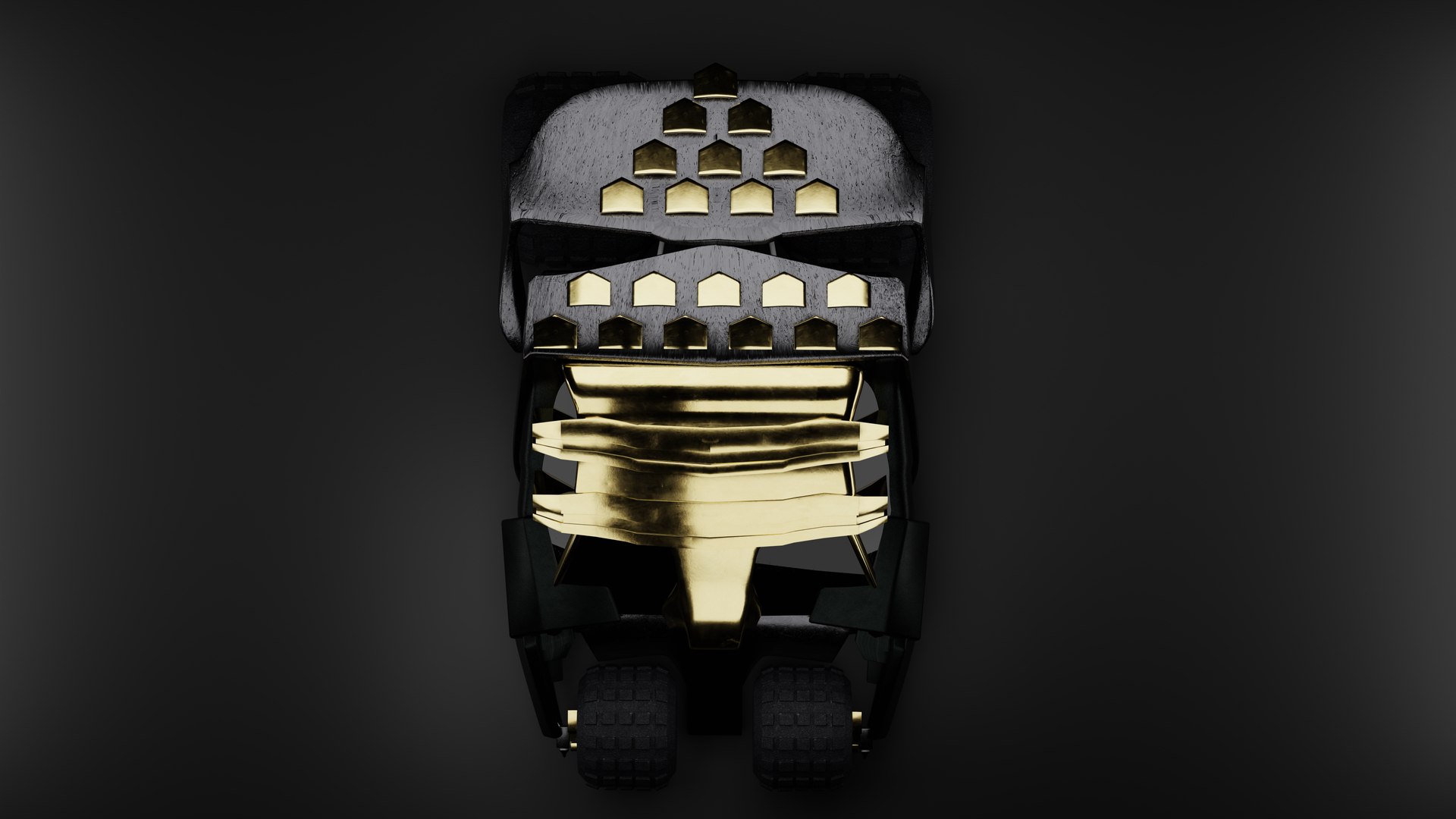 3D Golden Apex Crawler Model - TurboSquid 2327594