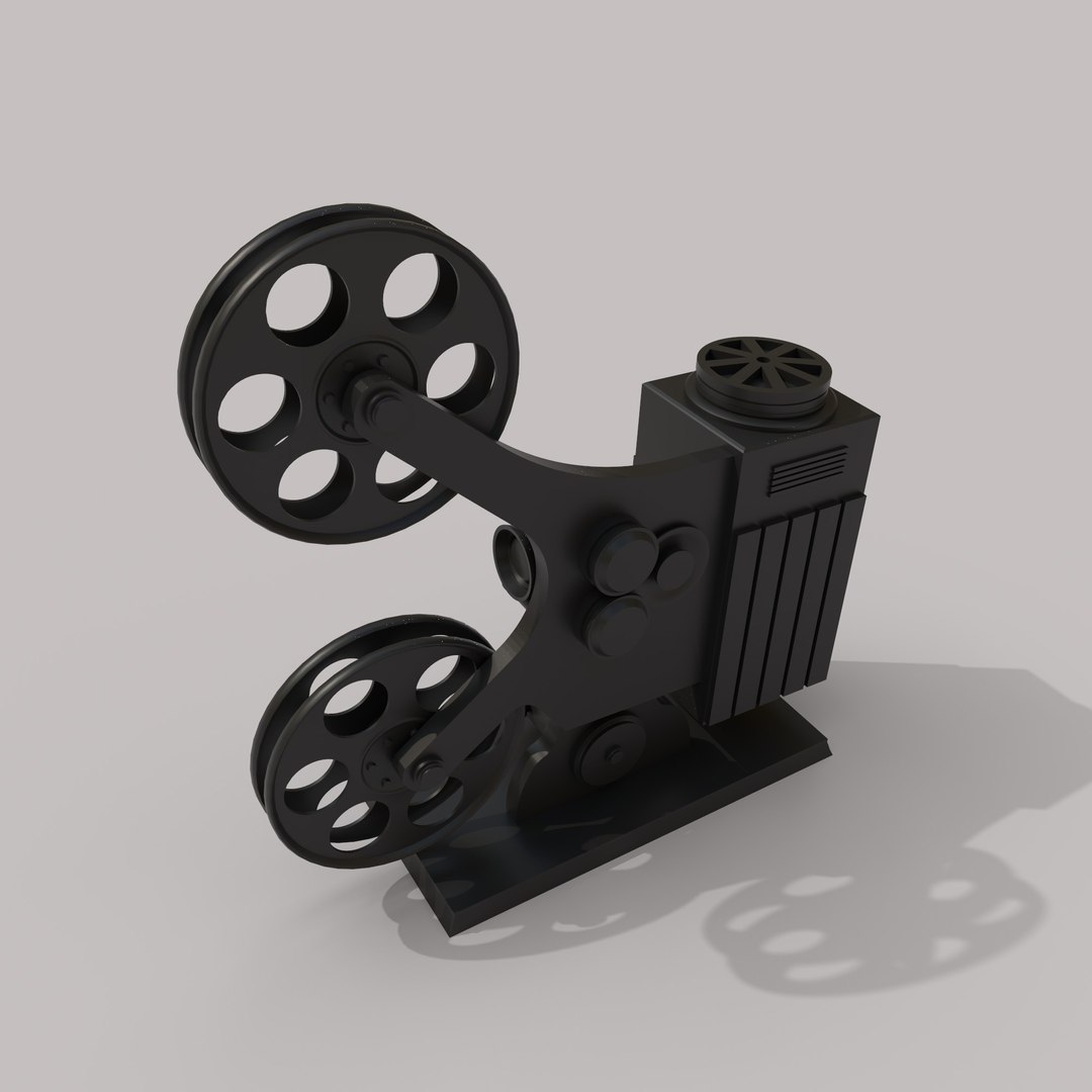 Decor Projector 3D Model - TurboSquid 2344886
