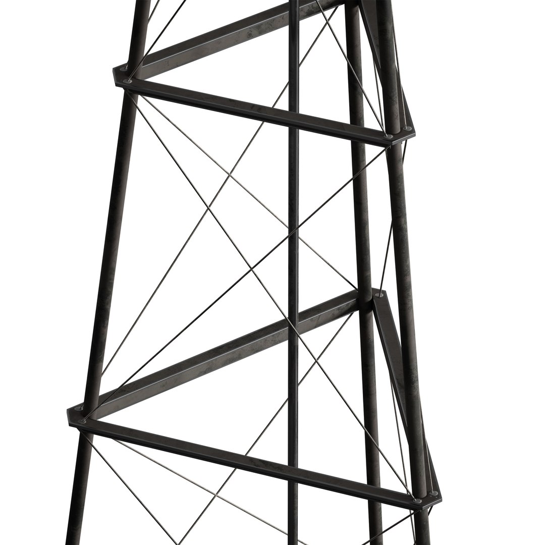 Windmill Windmill Propeller Tower Wind Turbine 3D Model - TurboSquid ...