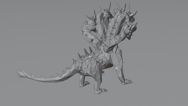 무료 Hydra Water dragon monster Sea Mythical Giant serpent Rigged 3D 모델 ...