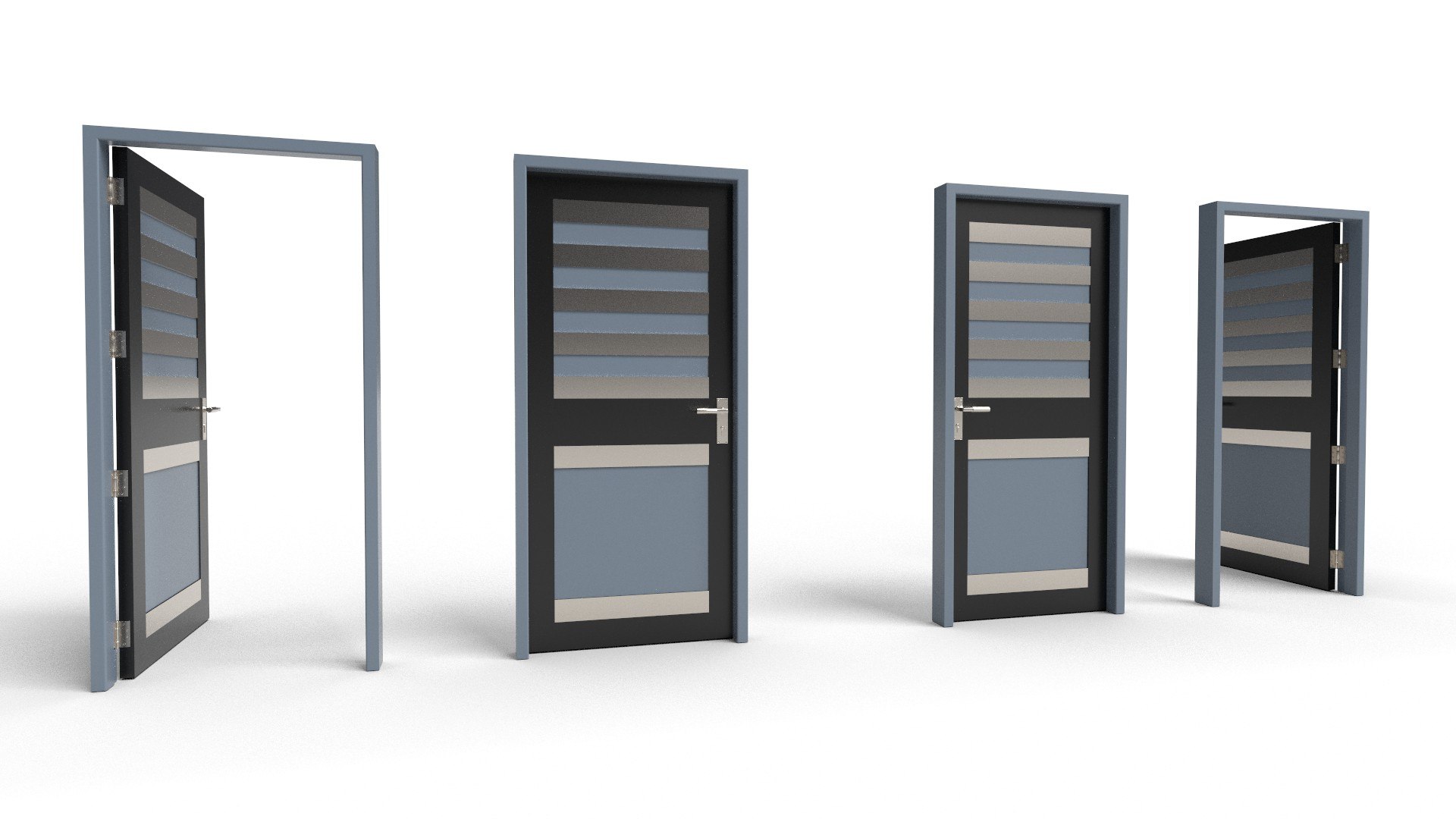 3D Door Design 74 Model - TurboSquid 2213948