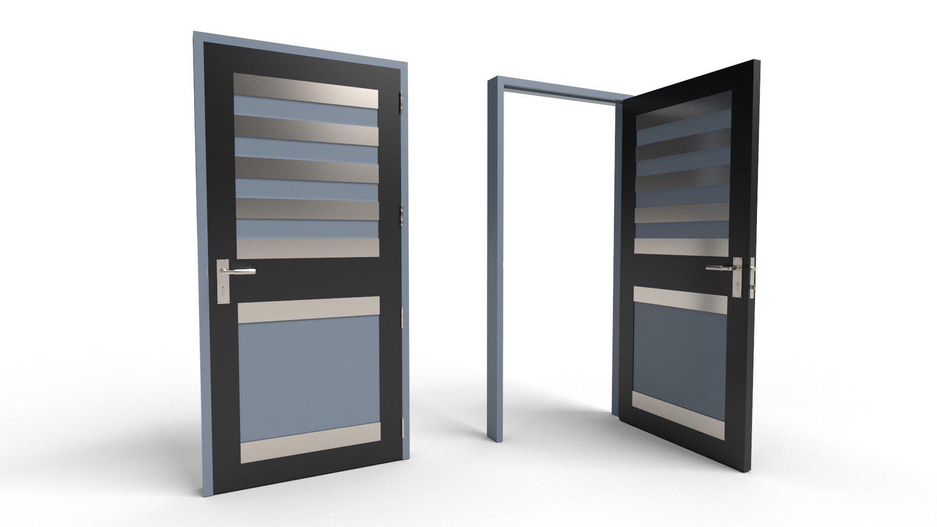 3D Door Design 74 Model - TurboSquid 2213948