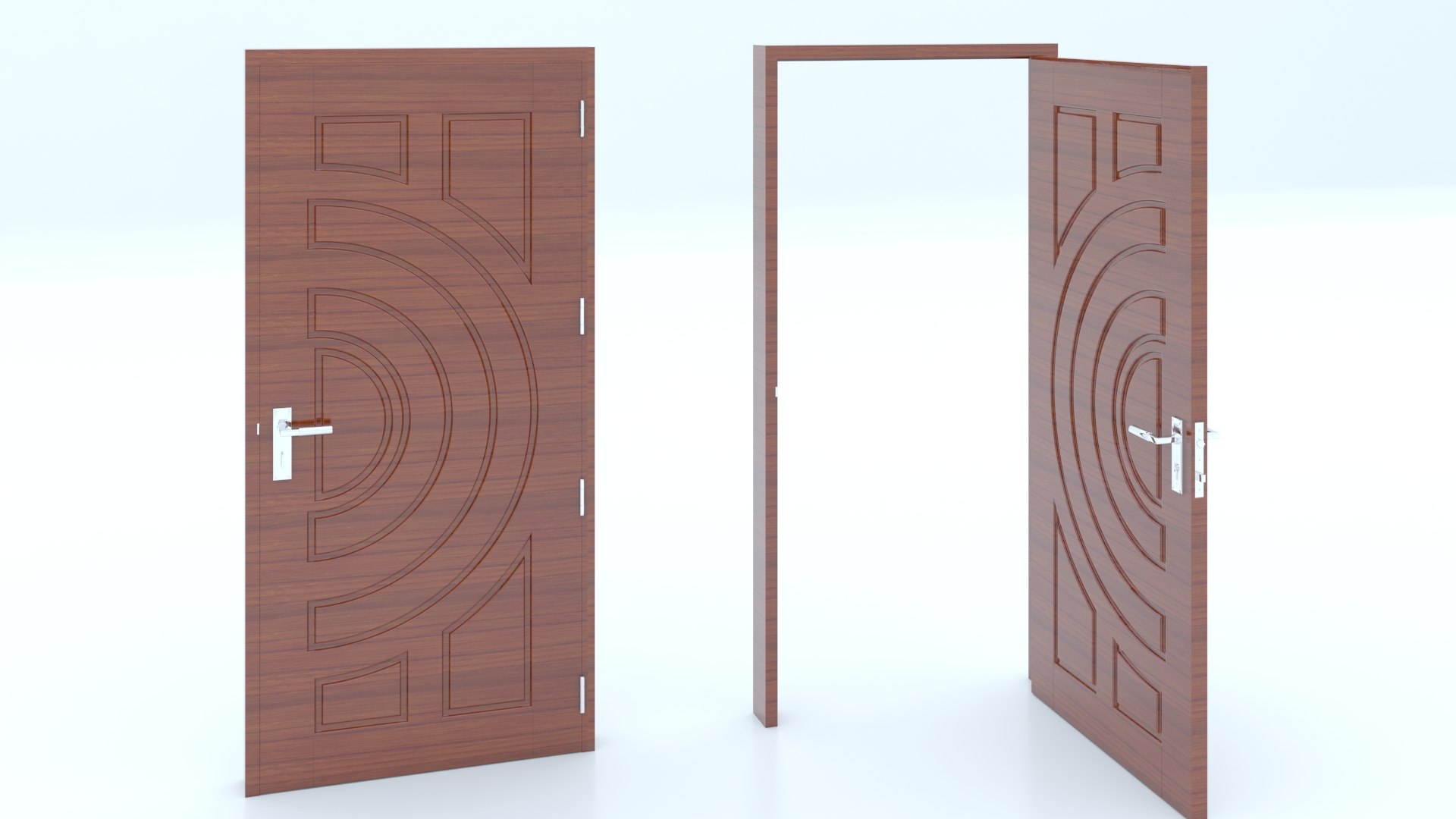 3D Door Design 74 Model - TurboSquid 2213948