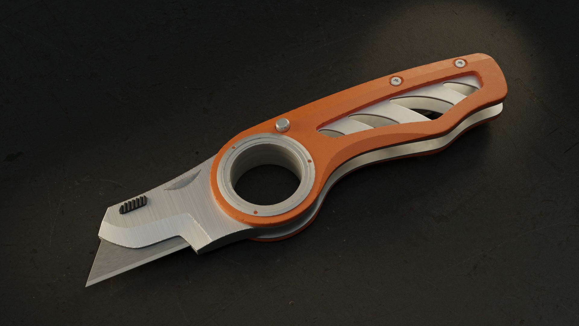Folding Utility Knife 3D - TurboSquid 2021038