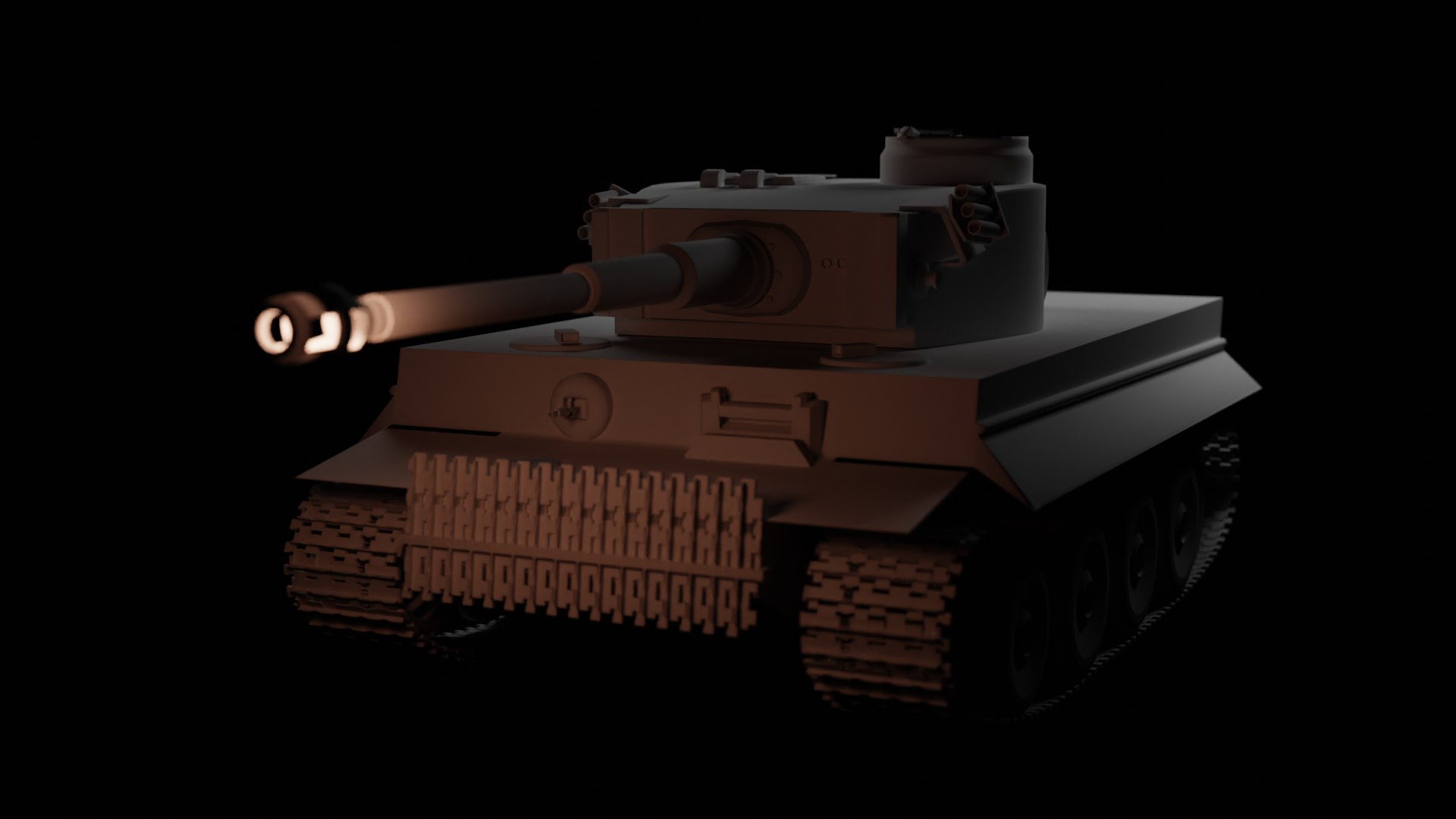 3D Model Tiger 1 - TurboSquid 1564333