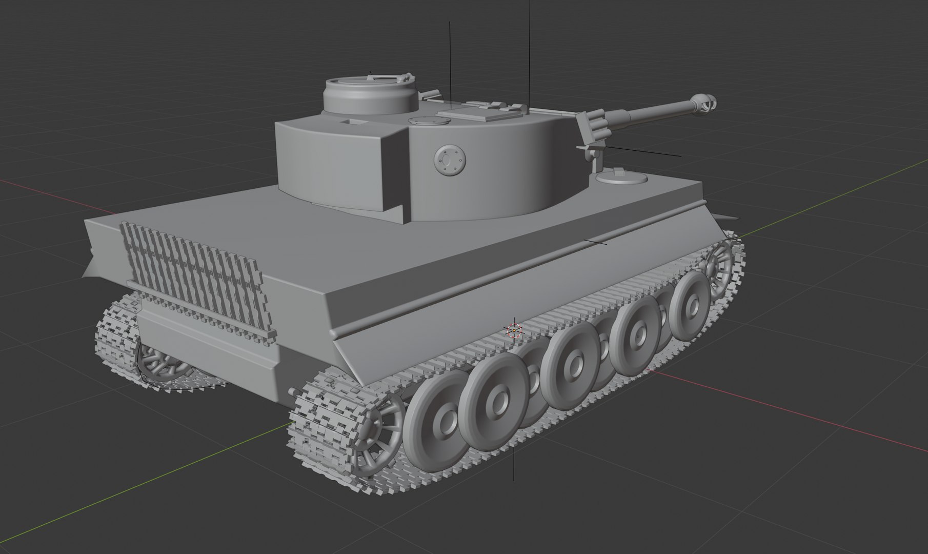 3D Model Tiger 1 - TurboSquid 1564333