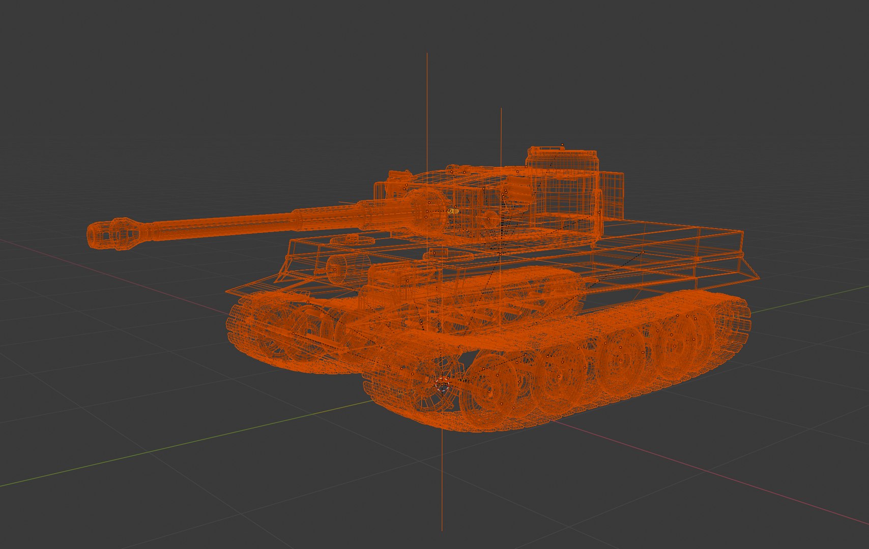 3D Model Tiger 1 - TurboSquid 1564333