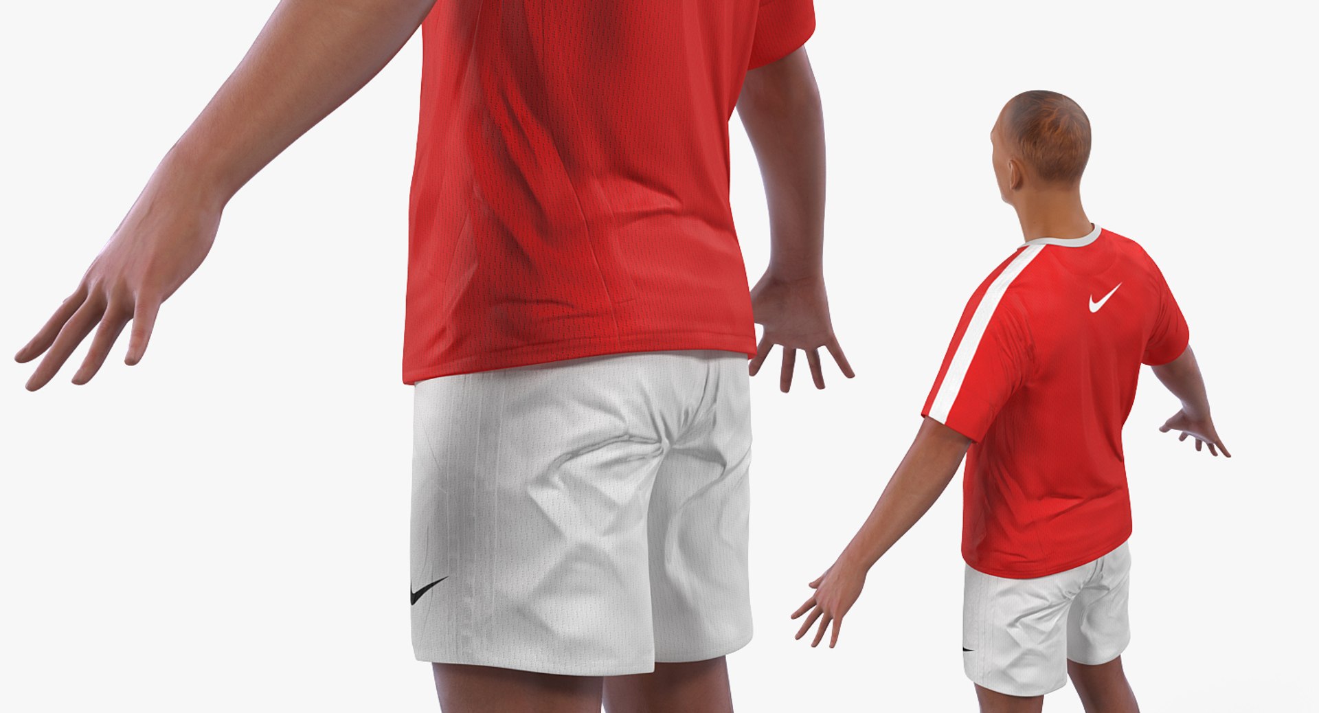 3D Model Soccer Football Player Arsenal - TurboSquid 1306745