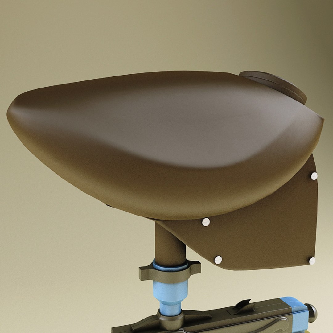 paintball marker aim autococker 3d max