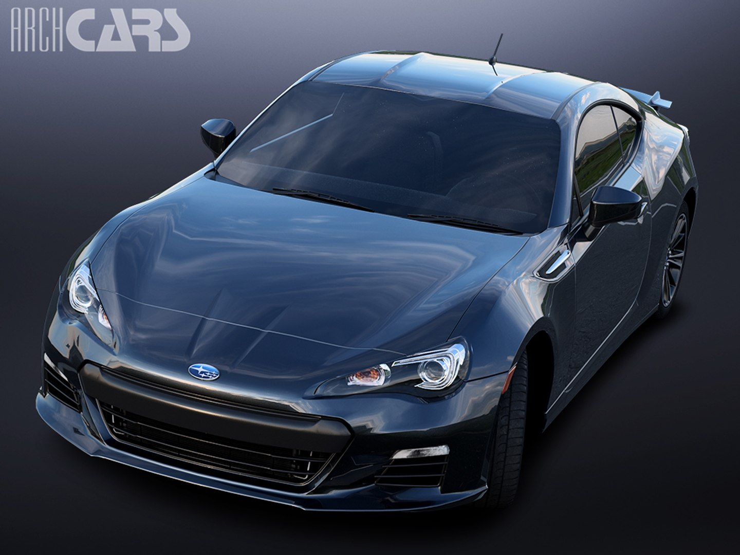 Subaru Brz 3d Model