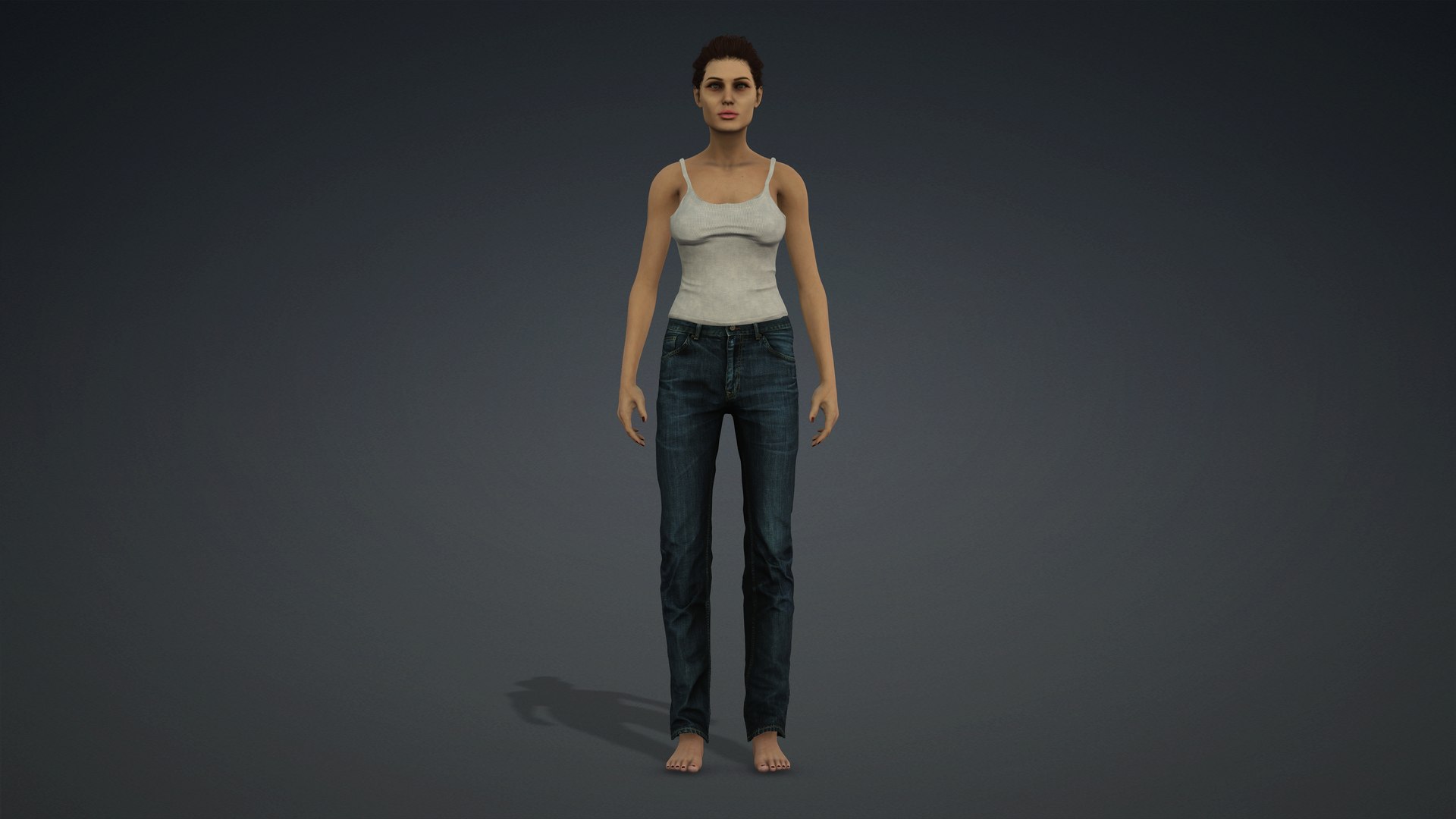 Celebrity Wannabe Series Angelina Jolie 3D Model - TurboSquid 2239166