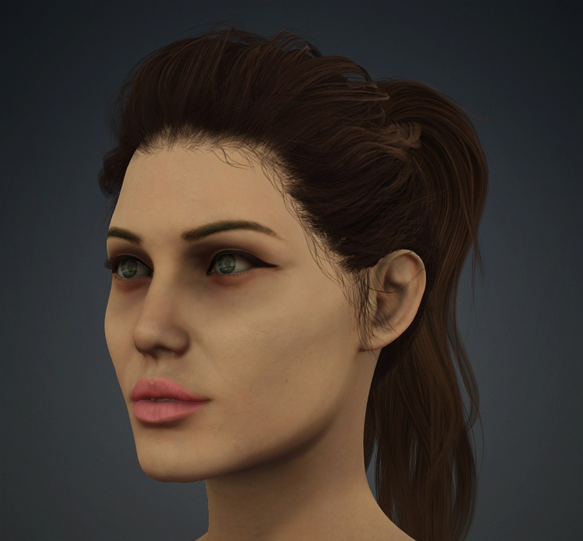 Celebrity Wannabe Series Angelina Jolie 3D Model - TurboSquid 2239166