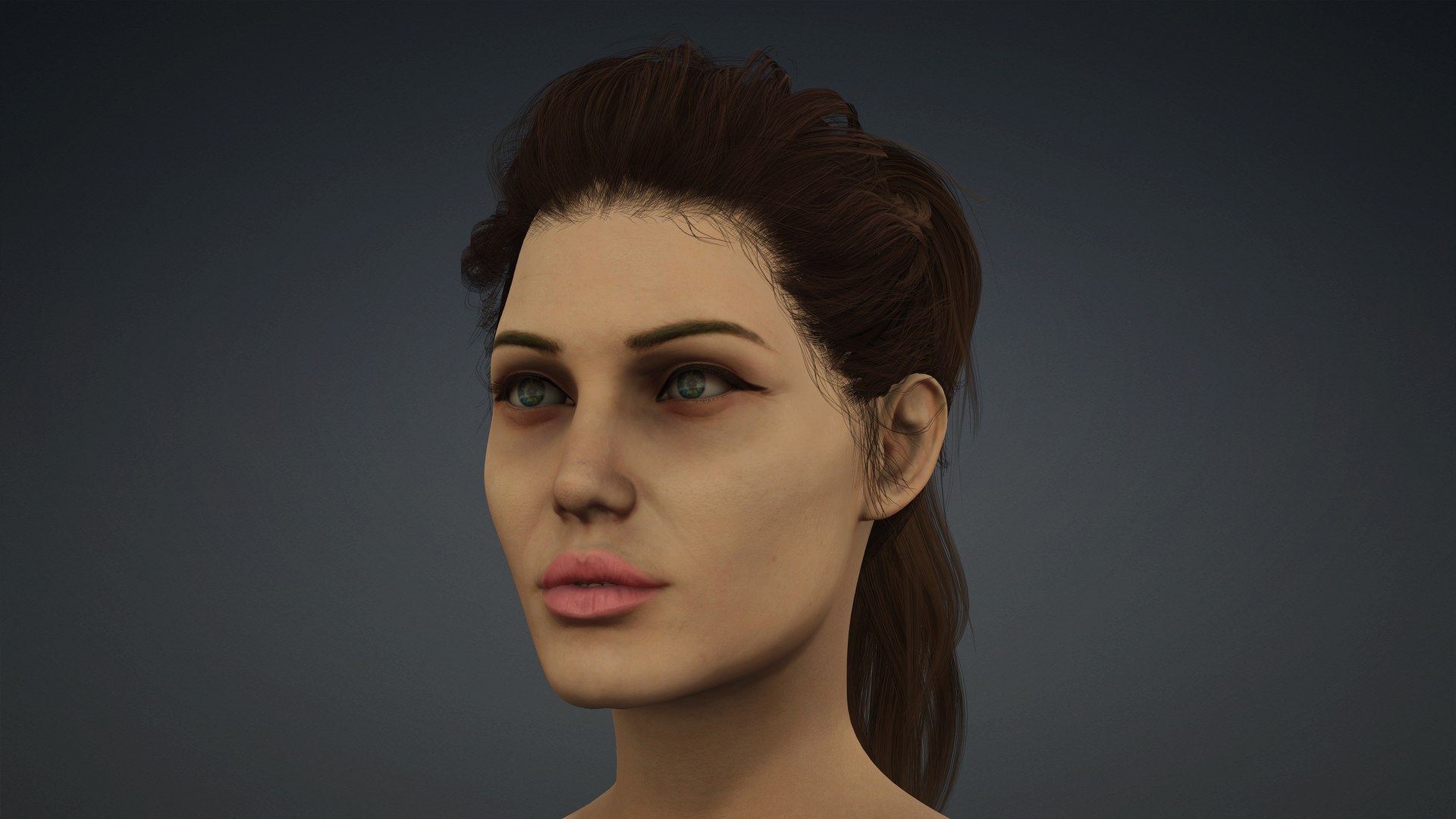 Celebrity Wannabe Series Angelina Jolie 3D Model - TurboSquid 2239166