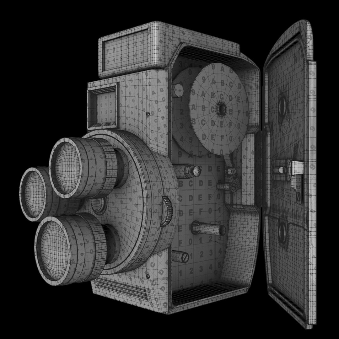 Cam Camera 3D Model - TurboSquid 1262044