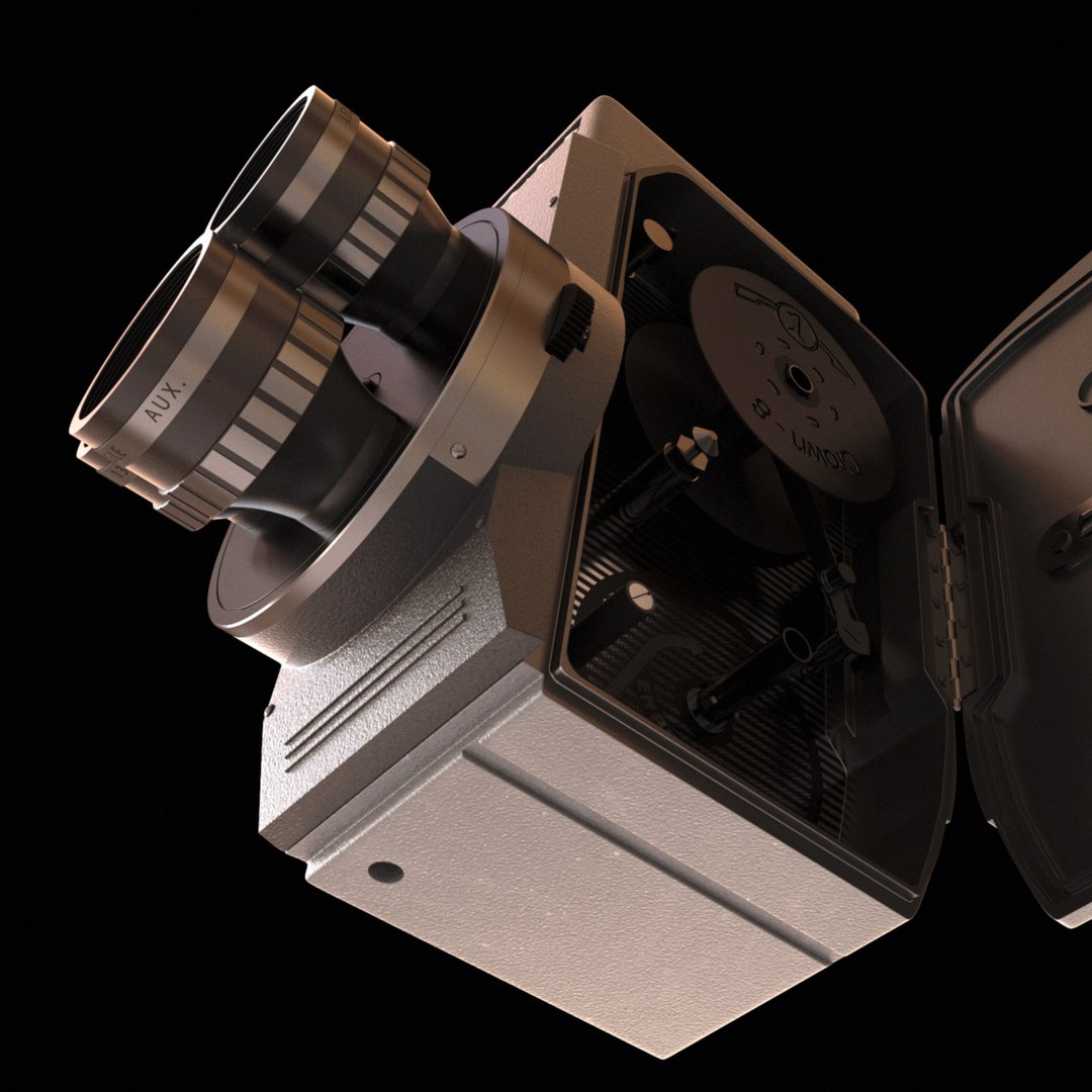 Cam Camera 3D Model - TurboSquid 1262044