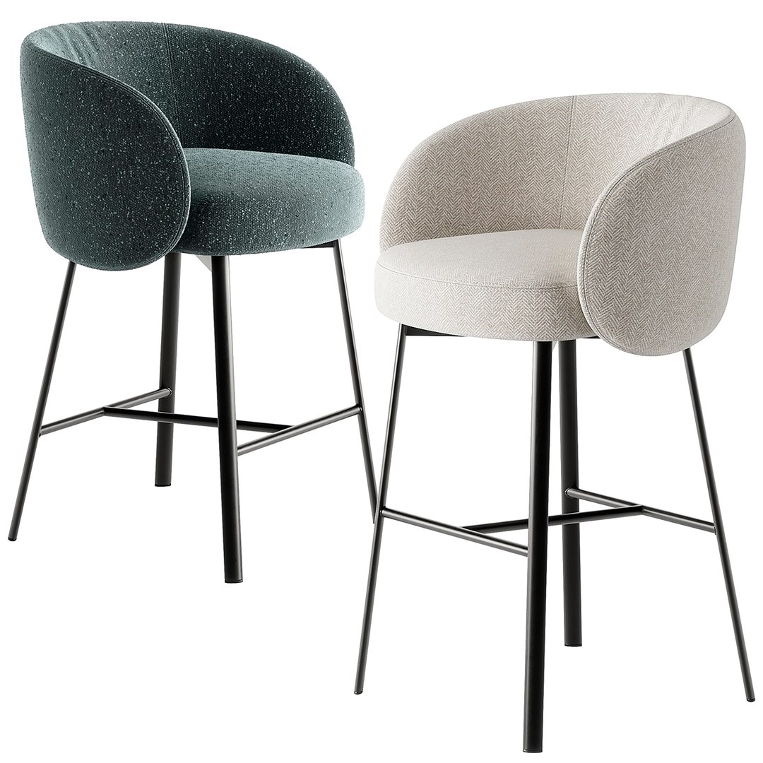 3D Hug Barstools - TurboSquid 2084825