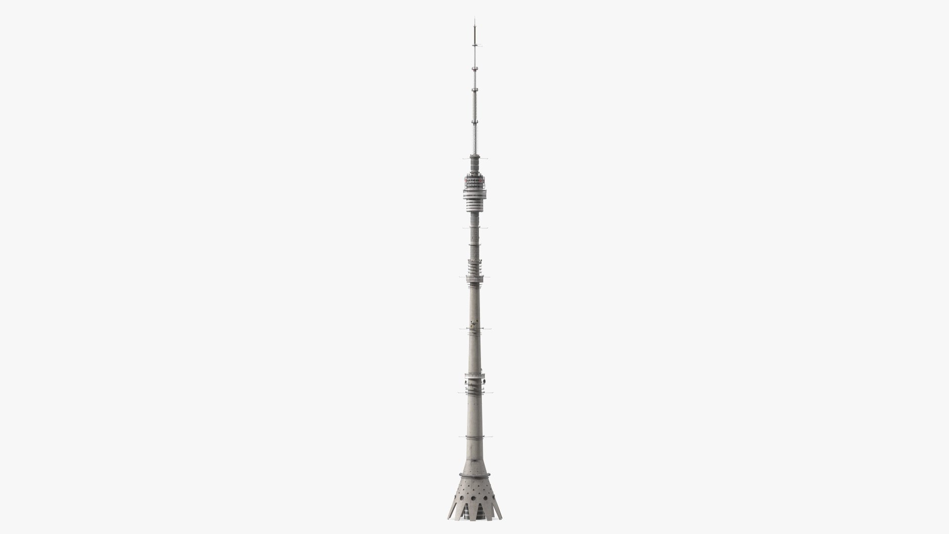 Television Towers Collection Model - TurboSquid 2210602