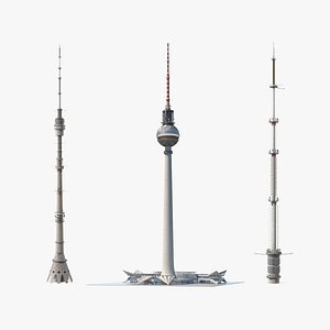 Telecommunication Tower 3D Models for Download | TurboSquid