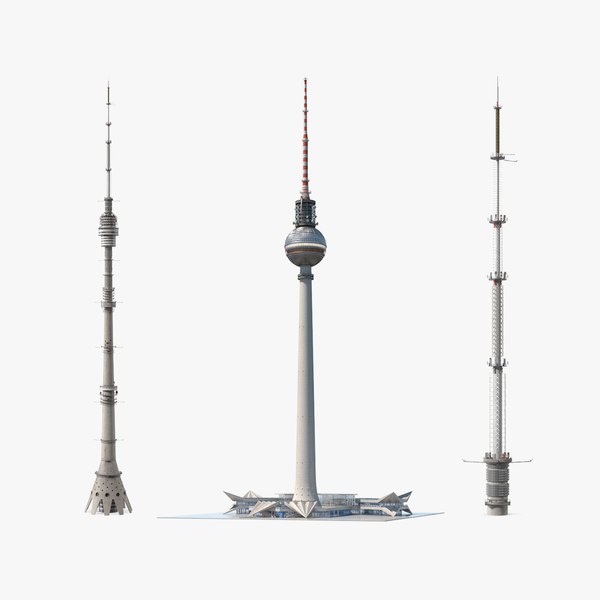 Telecommunication Tower 3D Models for Download | TurboSquid