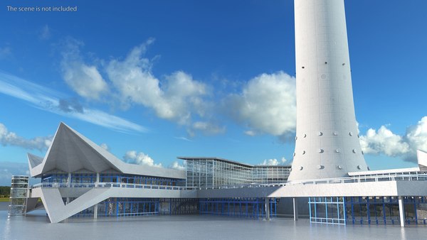 텔레비전 타워 컬렉션 3D 모델 - TurboSquid 2210602