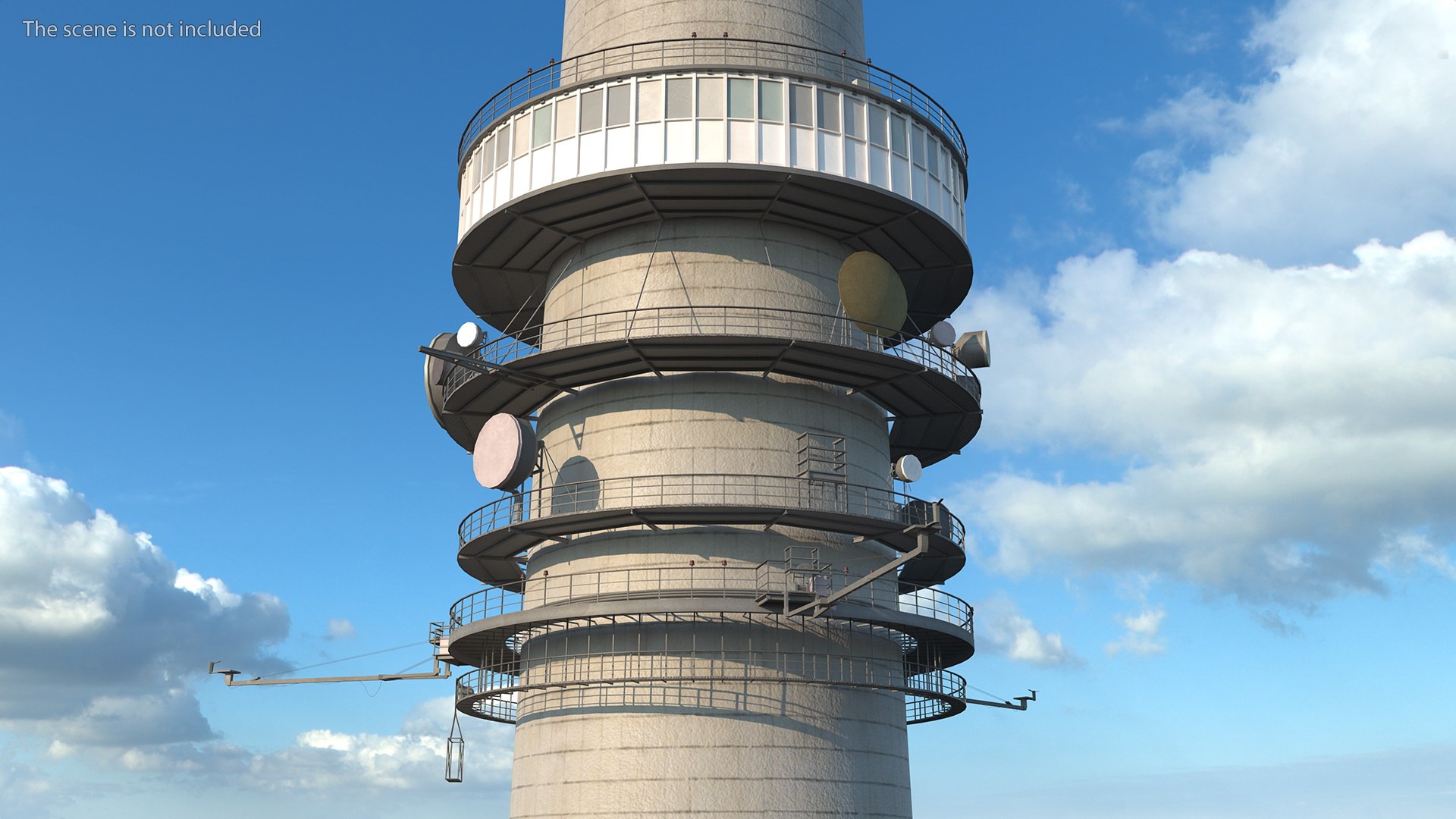 Television Towers Collection Model - TurboSquid 2210602