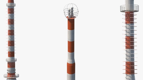 modelo 3d Colección Torres de Televisión - TurboSquid 2210602