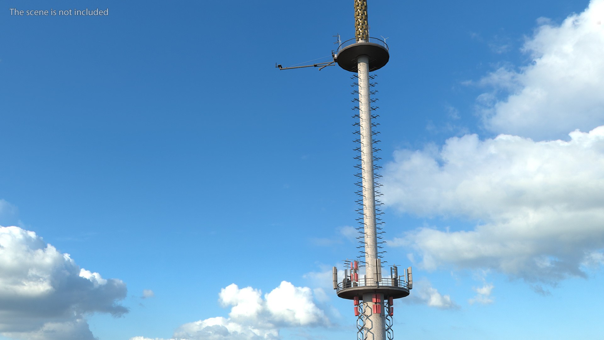 Television Towers Collection Model - TurboSquid 2210602