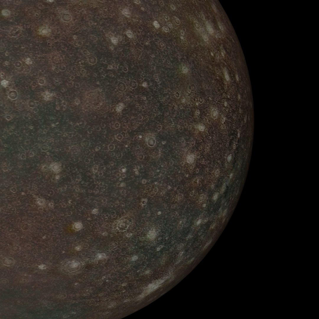 3ds Photorealistic Callisto