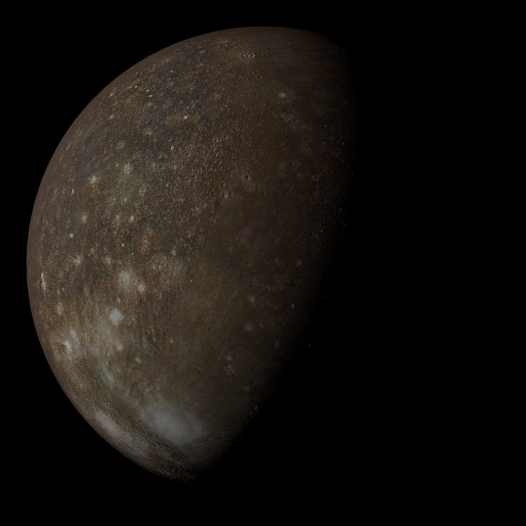 3ds Photorealistic Callisto